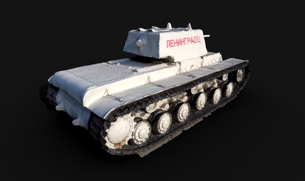 modelo 3d Escaneo 3D del cuartel general del tanque pesado KV-1 - TurboSquid 2267260