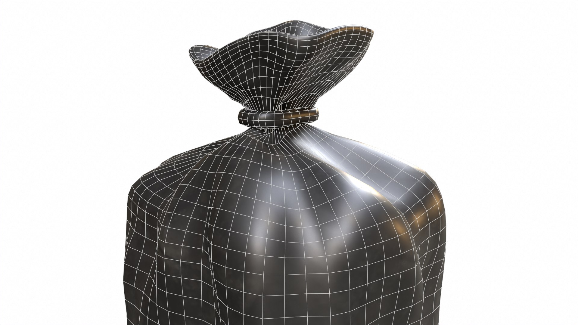 3D Trash Bag Model - TurboSquid 1878228