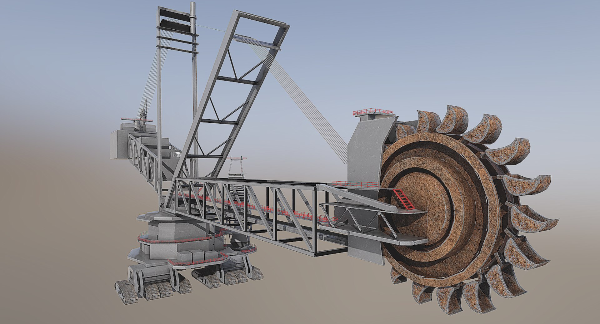 Bagger 288 Prb 3D Model - TurboSquid 1157295