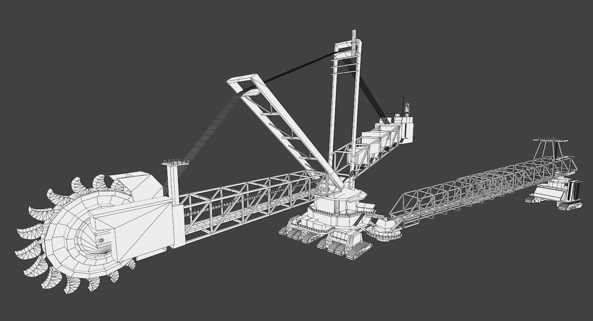 Bagger 288 prb 3D model - TurboSquid 1157295