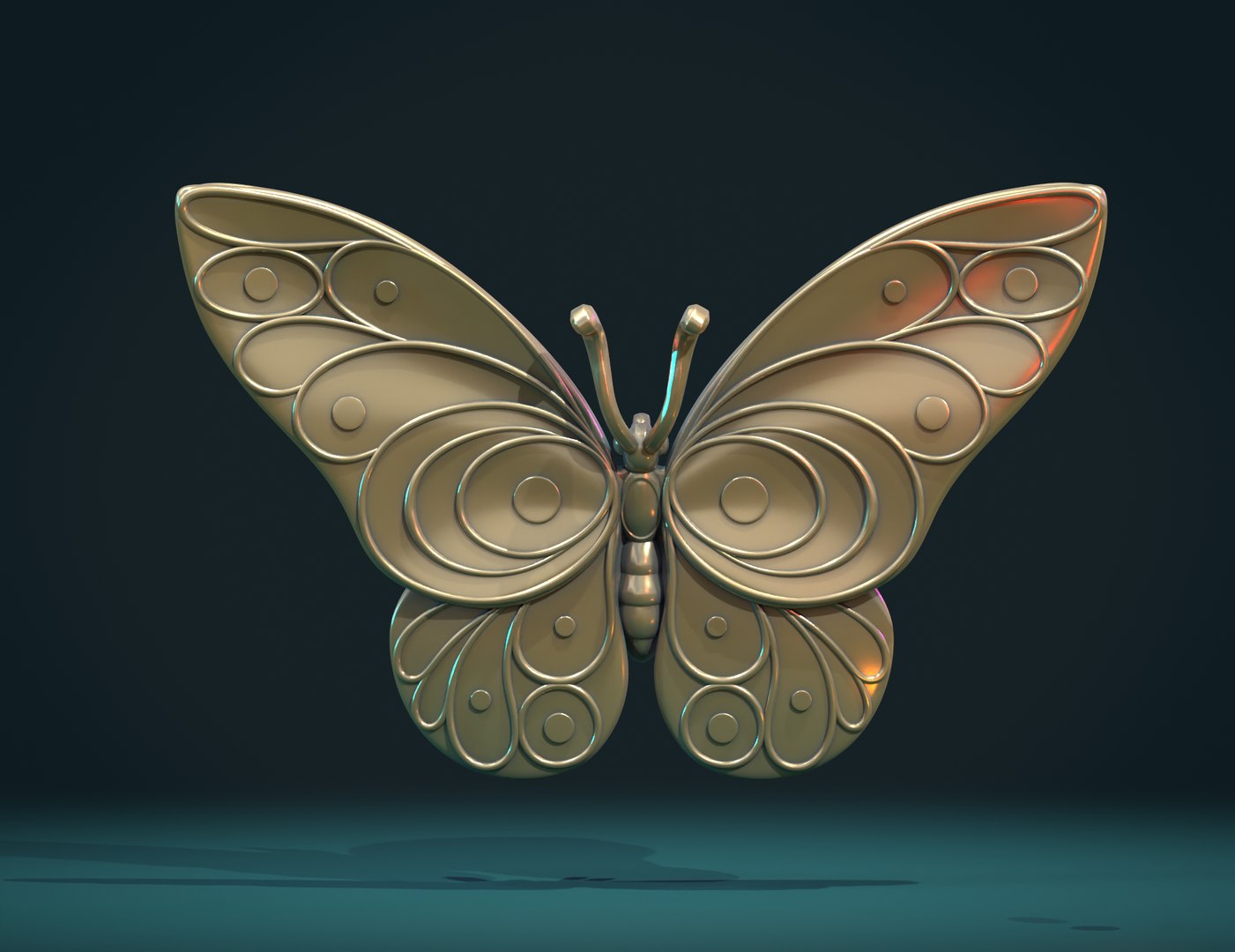 3D Model Butterfly Printable - TurboSquid 2005574