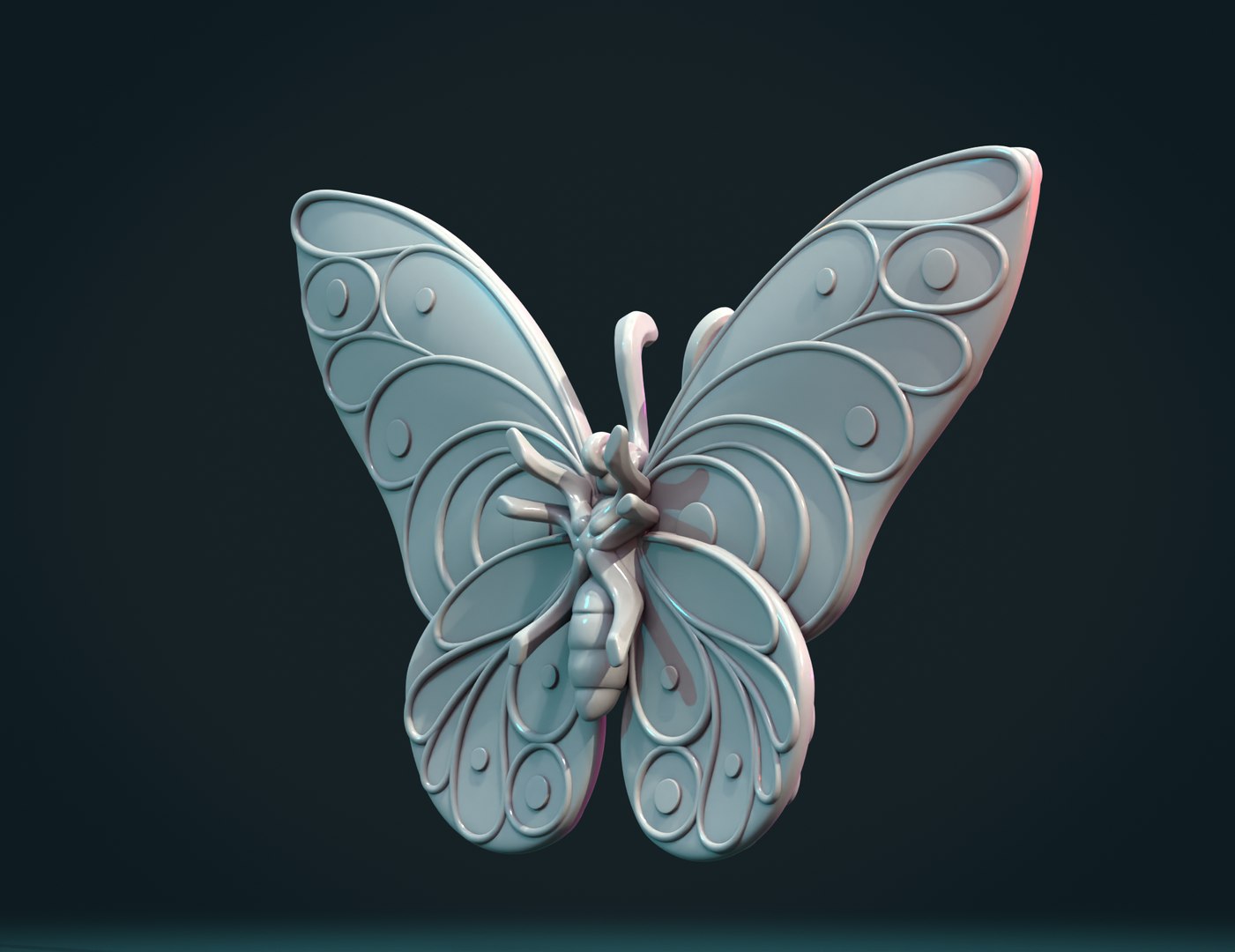 3D Model Butterfly Printable - TurboSquid 2005574