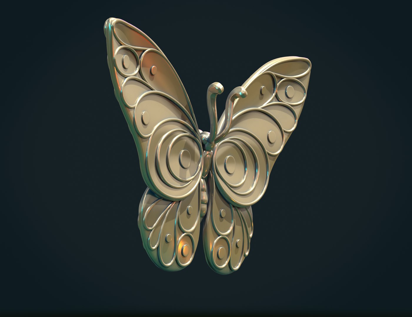3D Model Butterfly Printable - TurboSquid 2005574