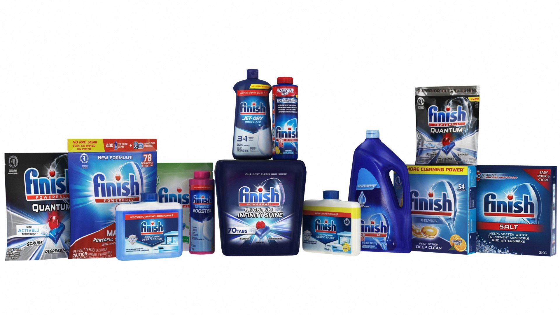 Finish Detergent 13 In 1 Model - TurboSquid 2295205