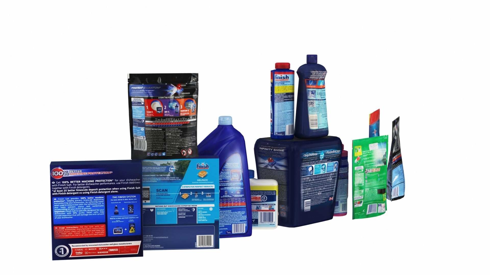 Finish Detergent 13 In 1 Model - TurboSquid 2295205