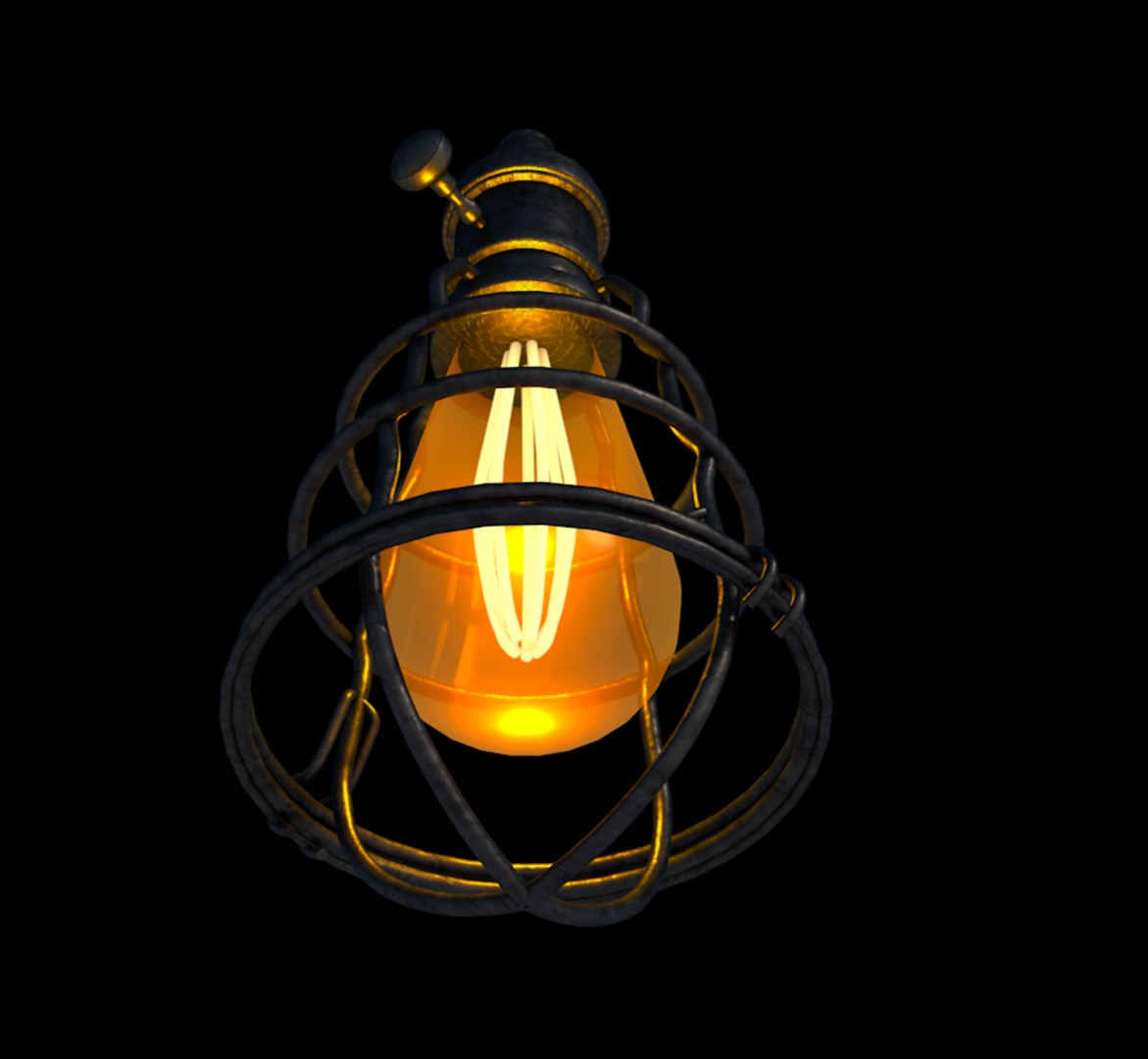 Hanging light 3D model - TurboSquid 1343972