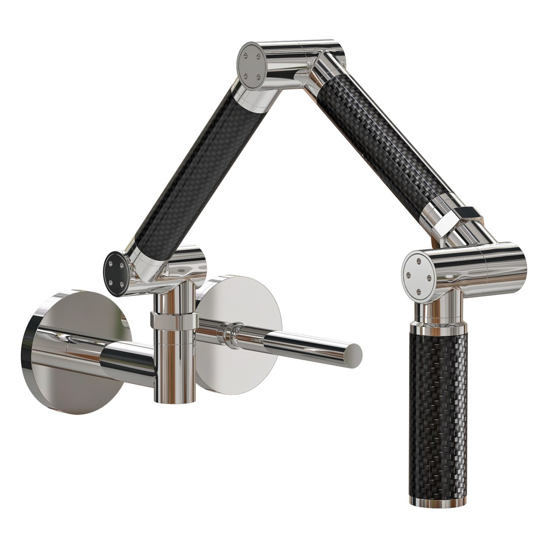 3D Model Kohler Karbon K-6228-C12-CP Tap - TurboSquid 2245163