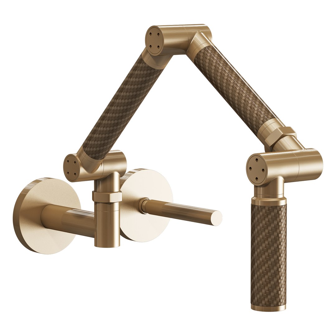 3D Model Kohler Karbon K-6228-C12-CP Tap - TurboSquid 2245163