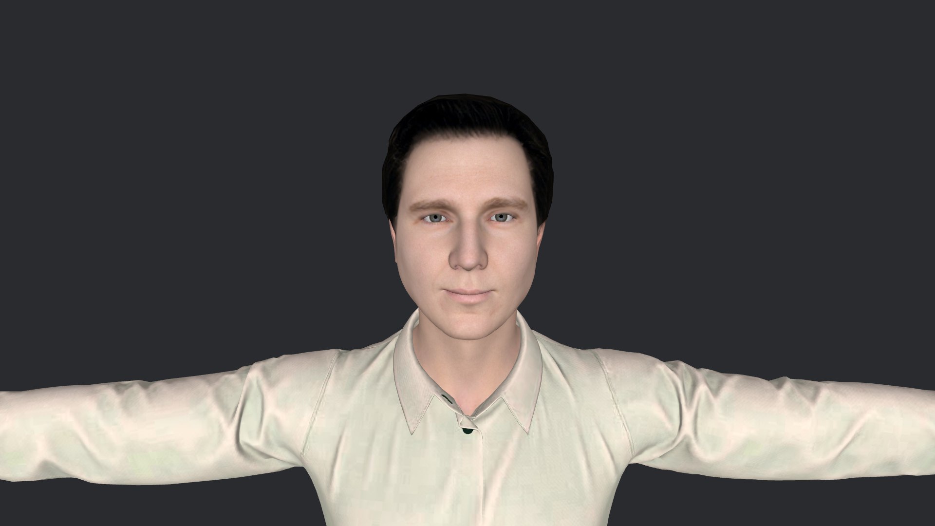 3D Paul Dano Hyper Realistic Full Body Fully Rigged 3D Character ...