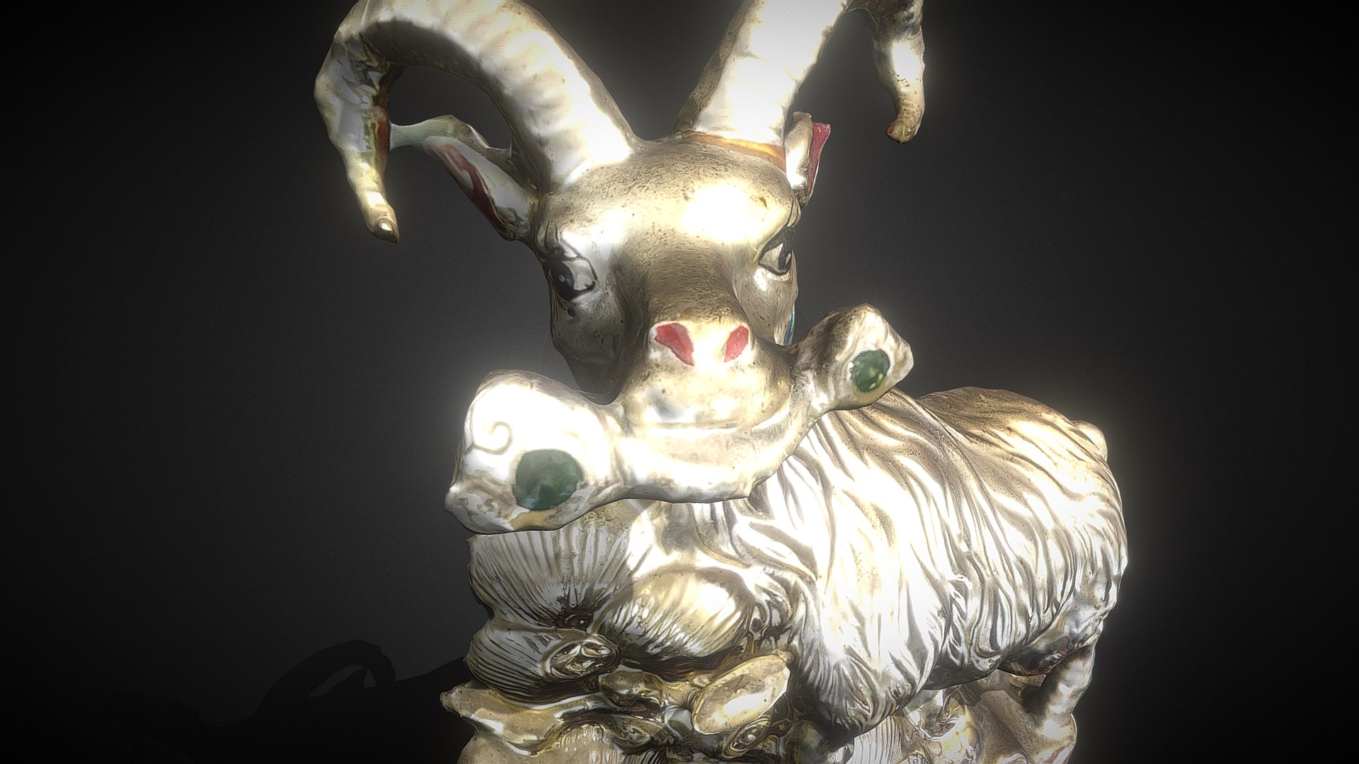 3D Lucky Goat - TurboSquid 2196210