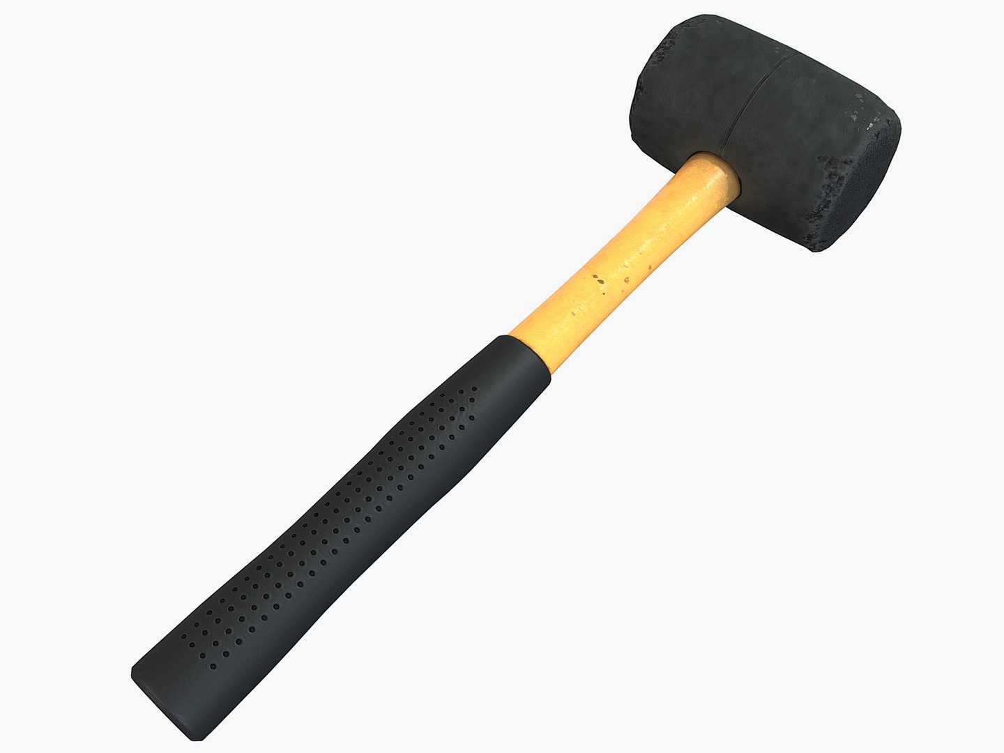 Rubber Mallet 3D Model - TurboSquid 1626325
