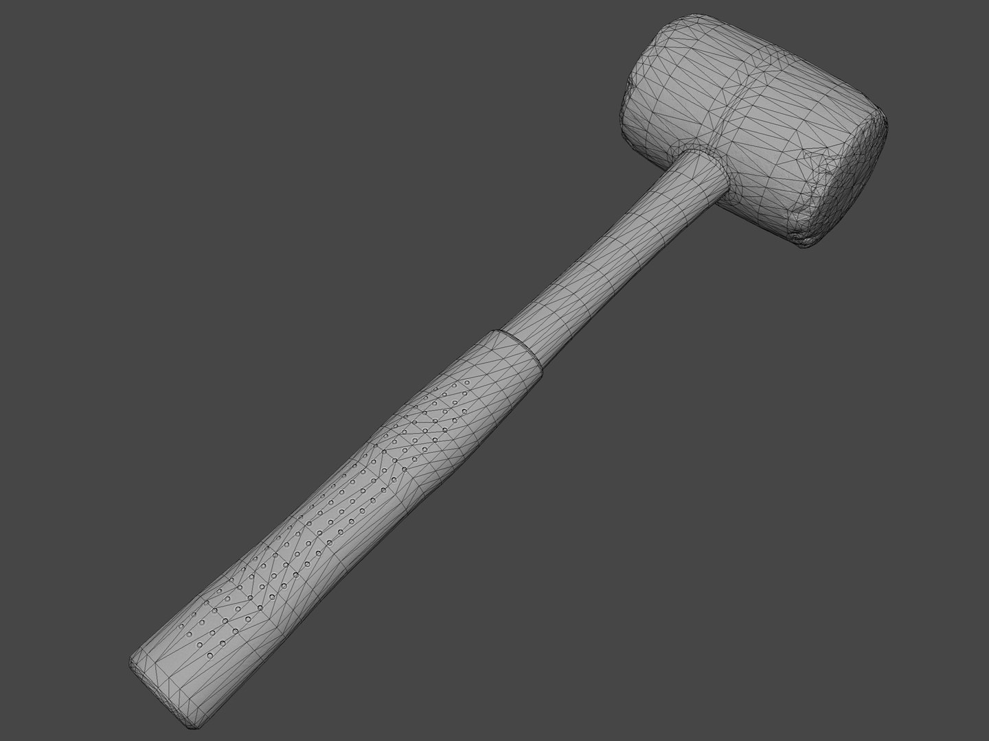 Rubber Mallet 3D Model - TurboSquid 1626325
