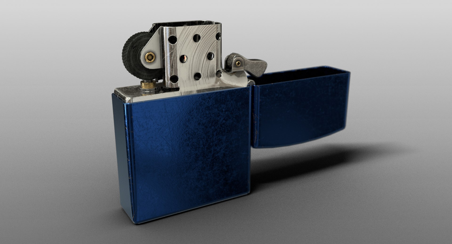 3D classic lighter animatable - TurboSquid 1334937