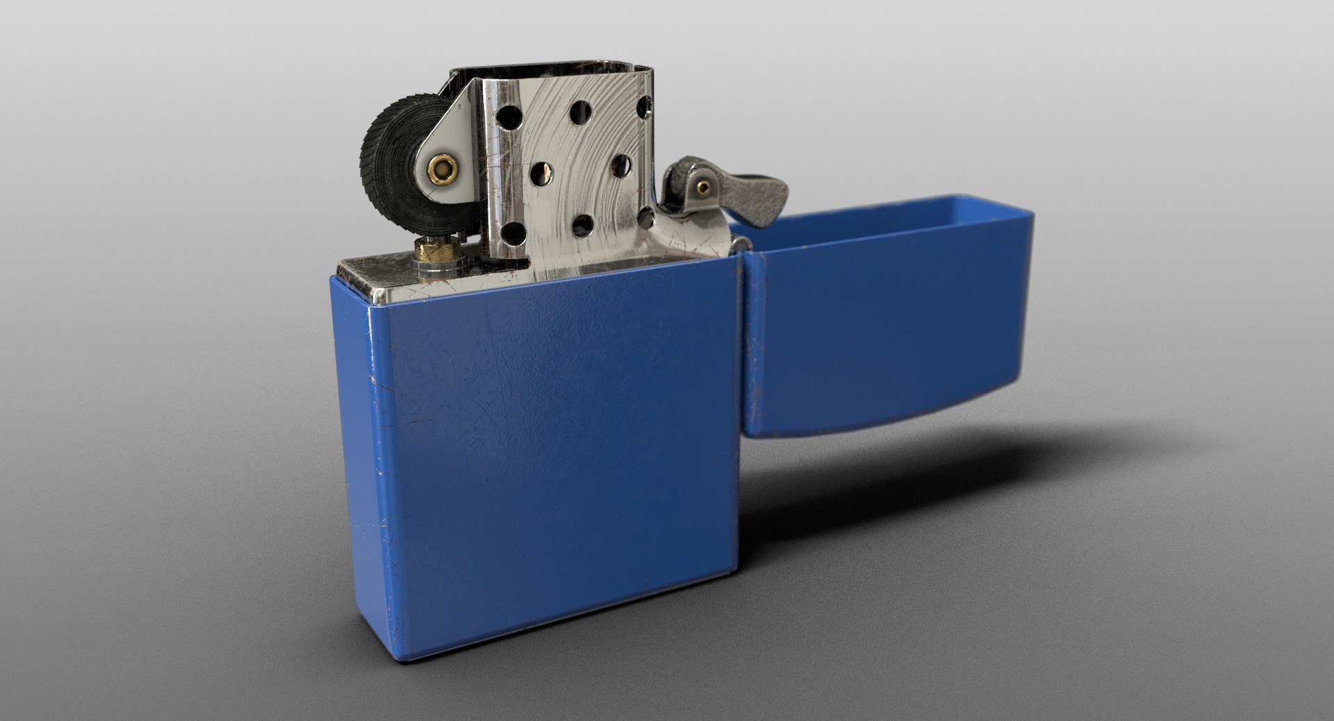 3D classic lighter animatable - TurboSquid 1334937