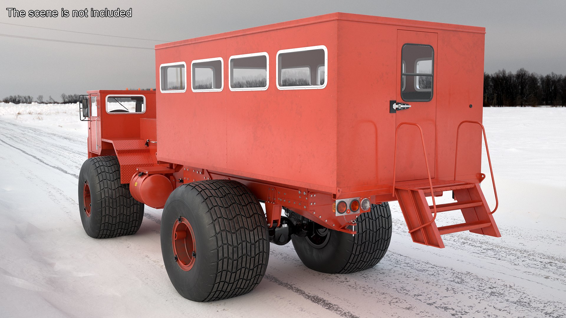 Antarctica Delta Vehicle Rigged For Maya 3D Model - TurboSquid 2350770