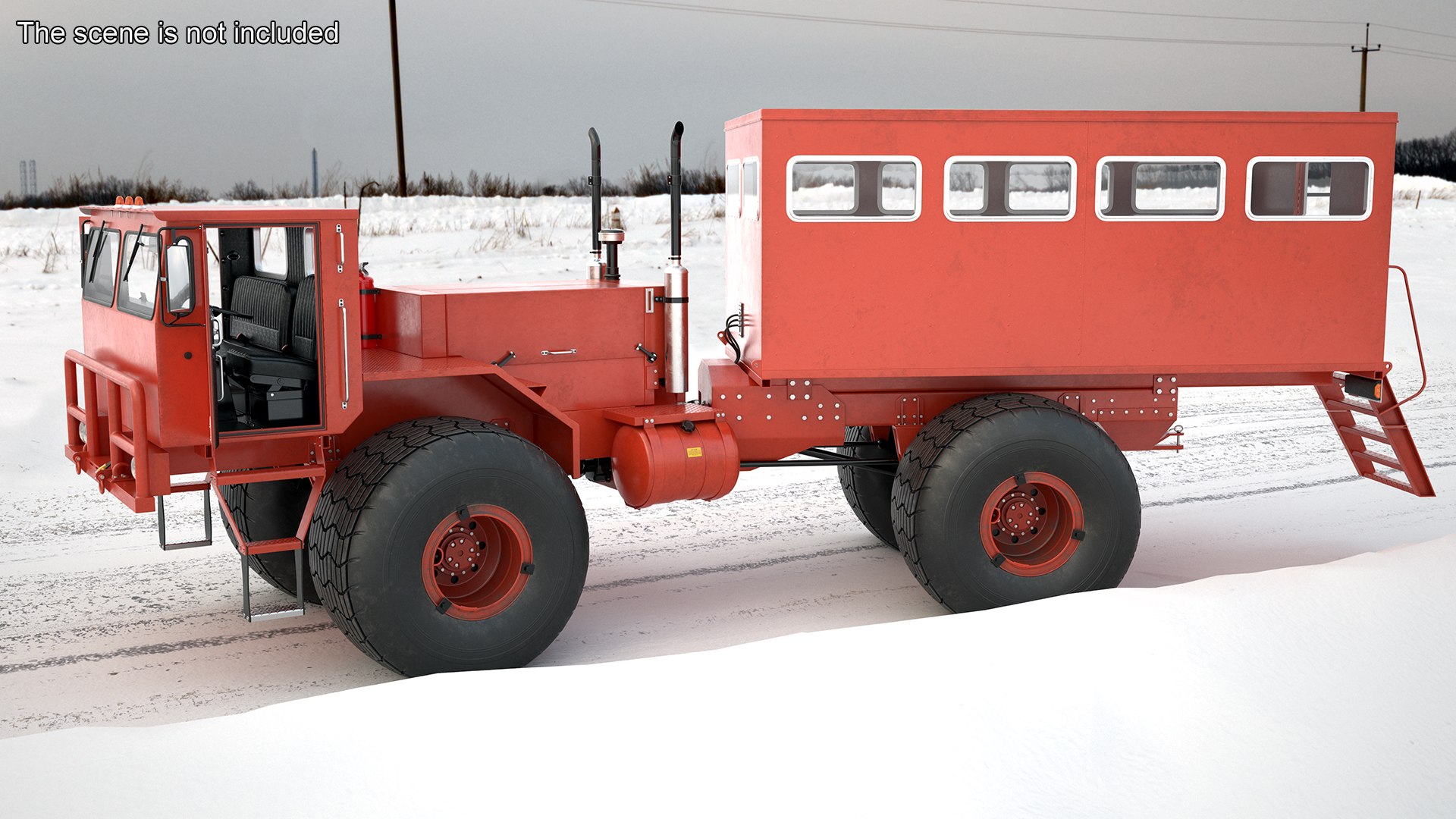 Antarctica Delta Vehicle Rigged For Maya 3D Model - TurboSquid 2350770