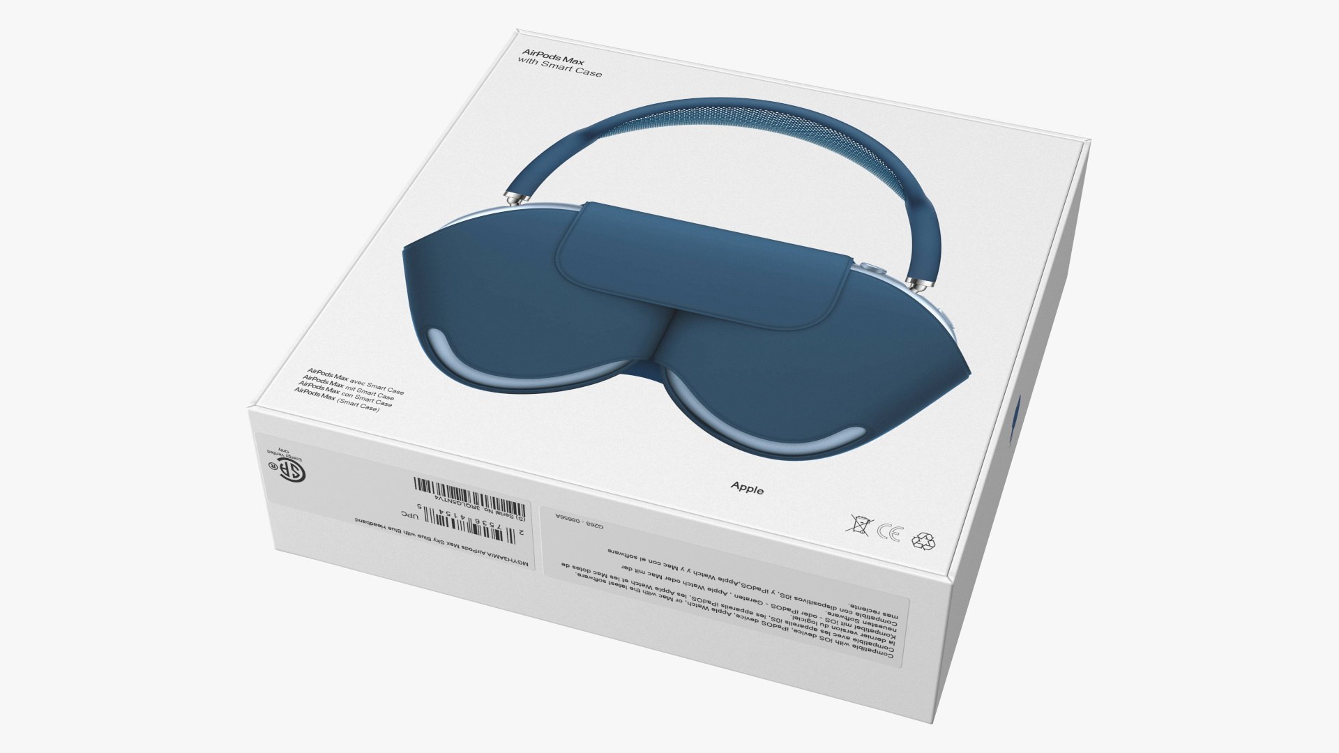 Box AirPods Max 3D Model - TurboSquid 2214281