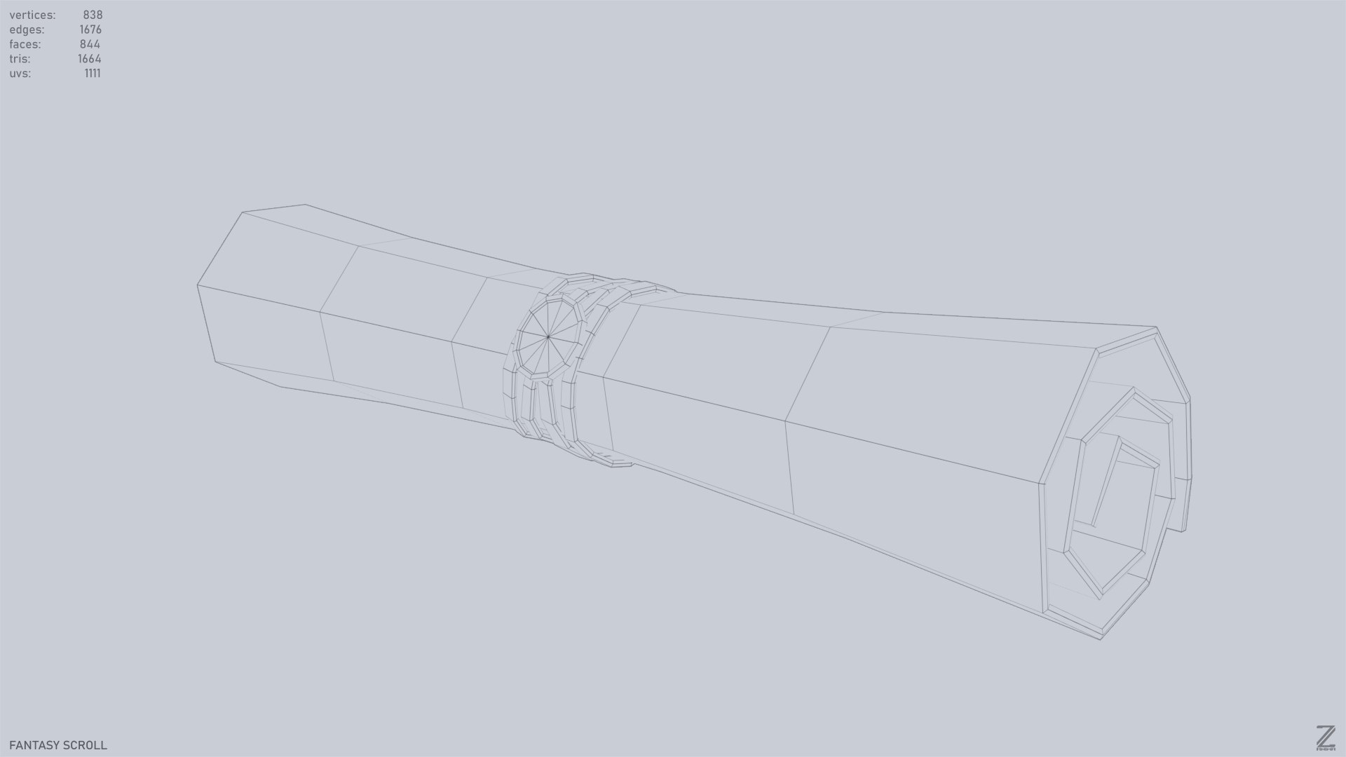 3D Model Fantasy Scroll Collection - TurboSquid 2231382