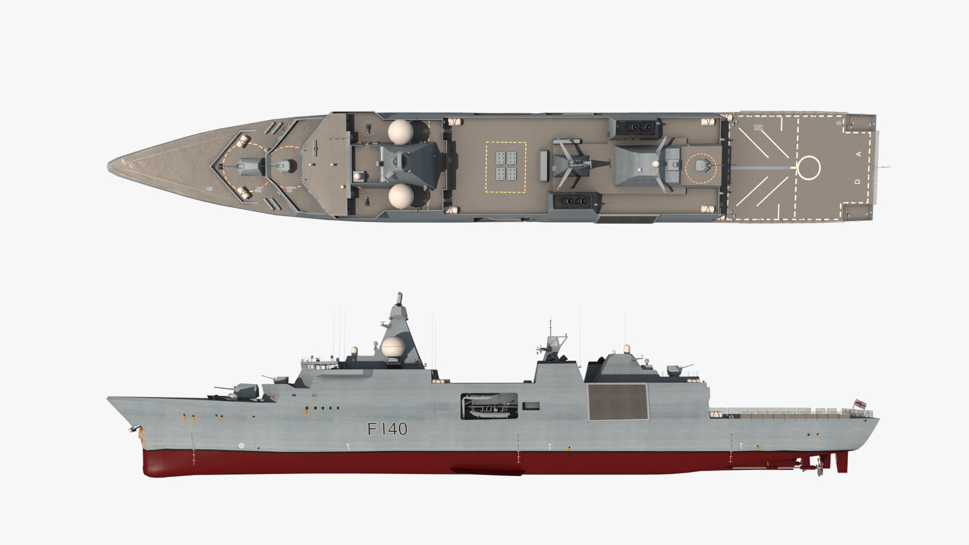 Type 31 Frigate 3D - TurboSquid 1658142