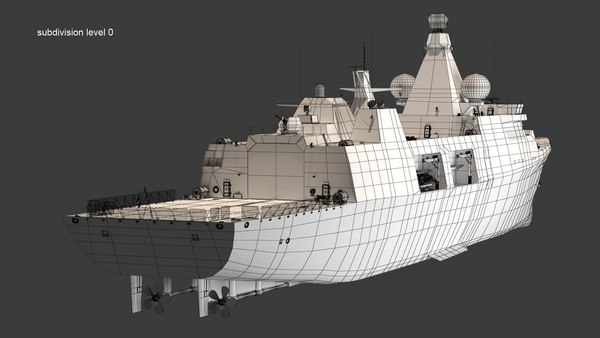 modèle 3D de Frégate type 31 - TurboSquid 1658142