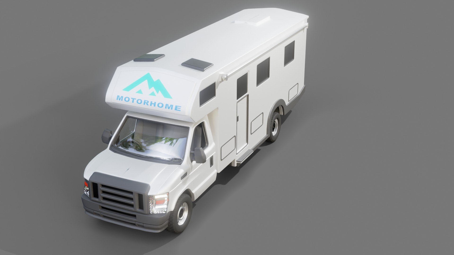 3D Generic Motorhome Model - TurboSquid 2540612