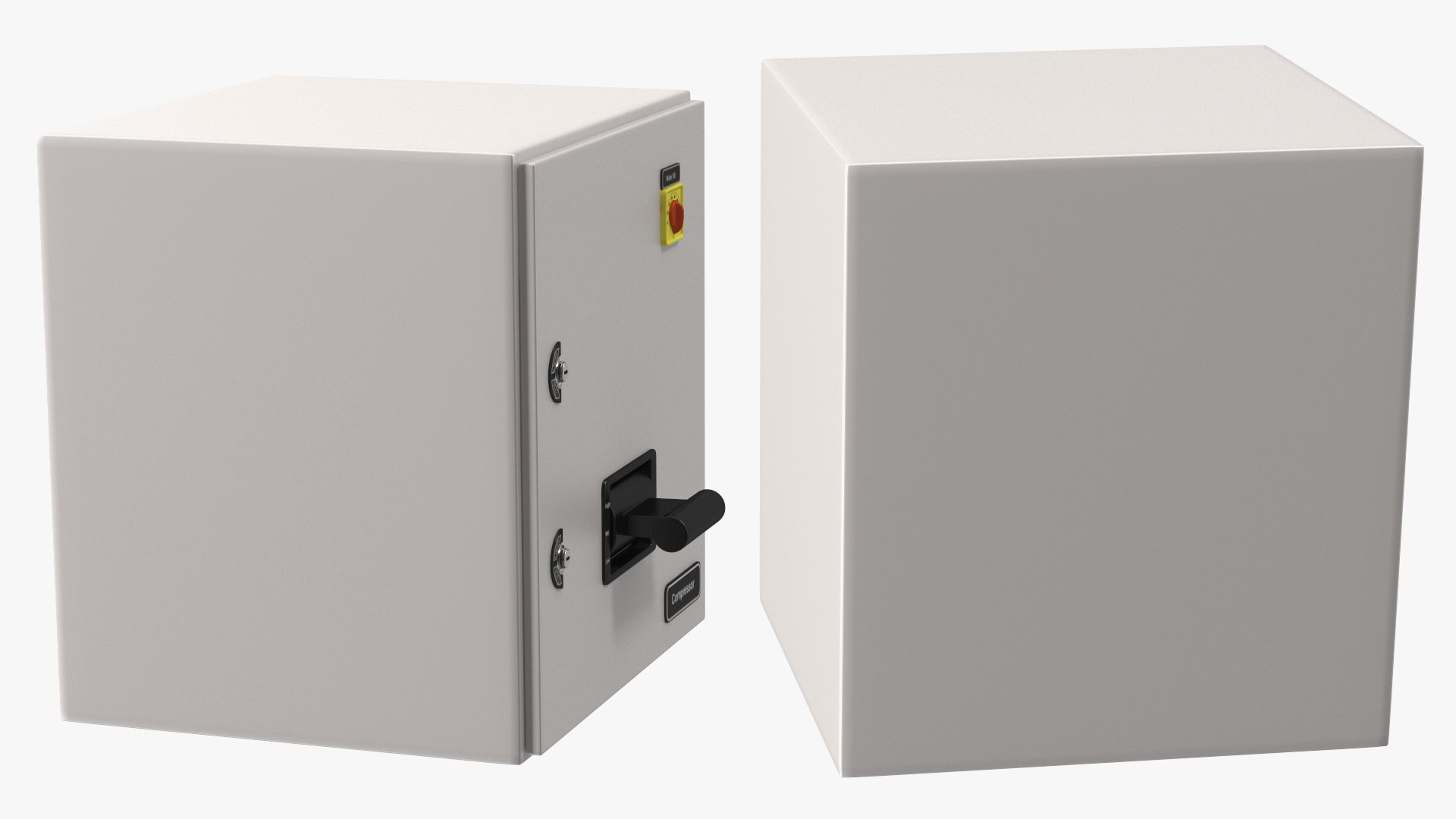 Industrial Compressor Control Unit 3D Model - TurboSquid 2241544