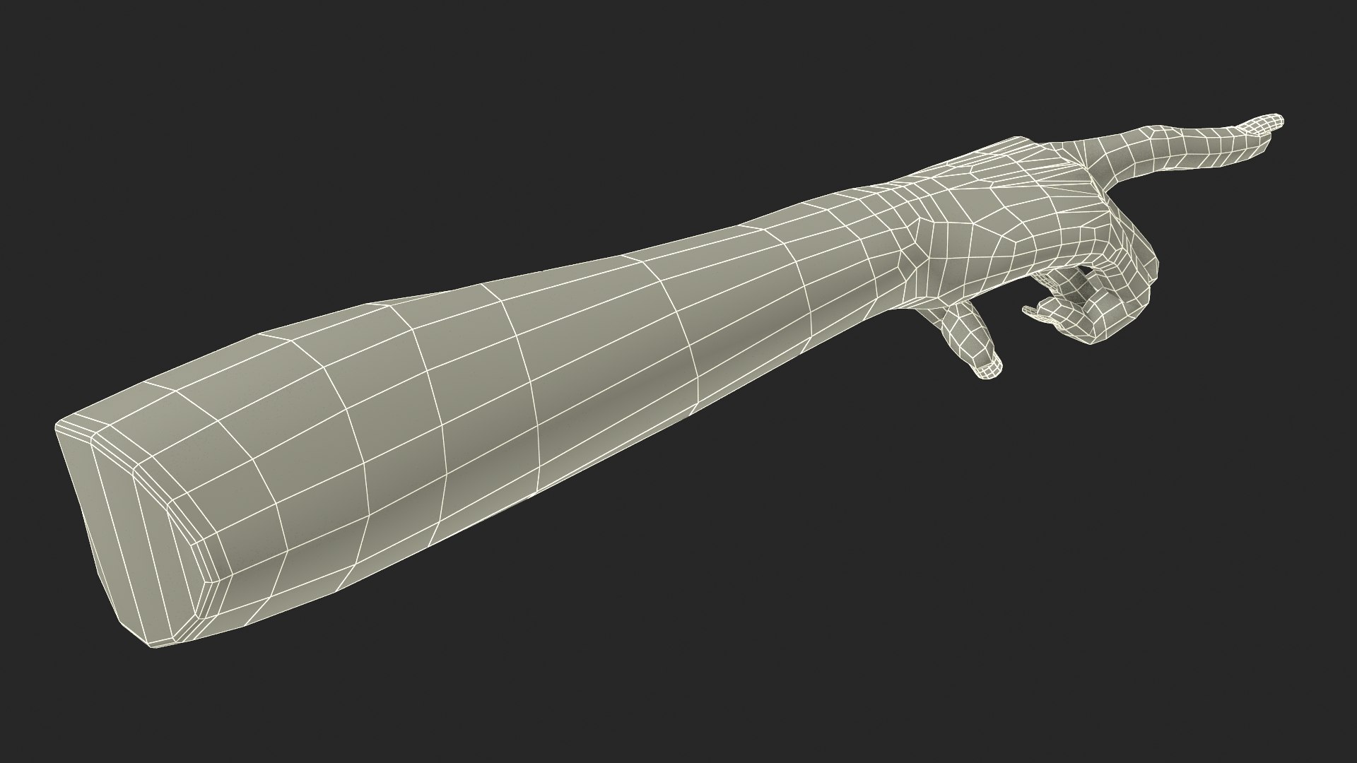 3D Model Hand Of Dark Skinned Woman Middle Finger Sign - TurboSquid 2193407