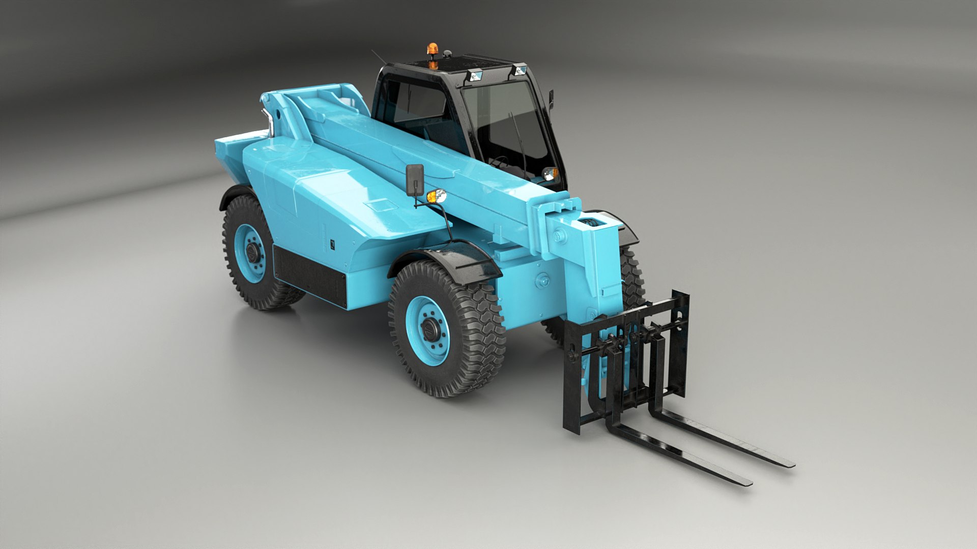 3D Telescopic Handler Forklift model - TurboSquid 2167414