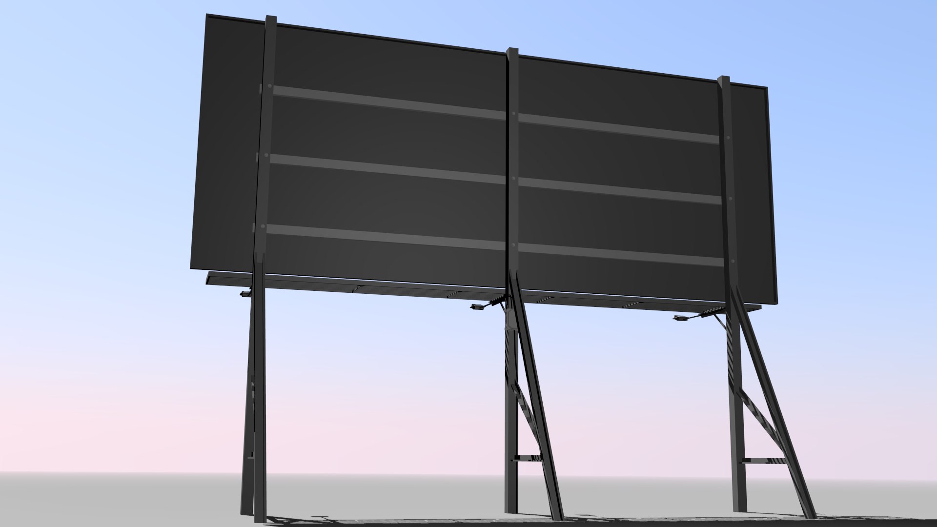 3d Billboard Bill Model