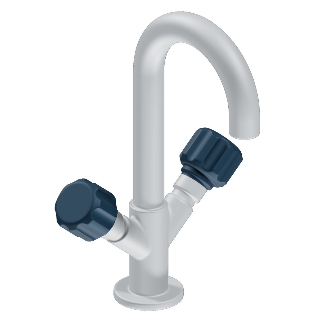 PVC Mixer Tap 3D - TurboSquid 2143809