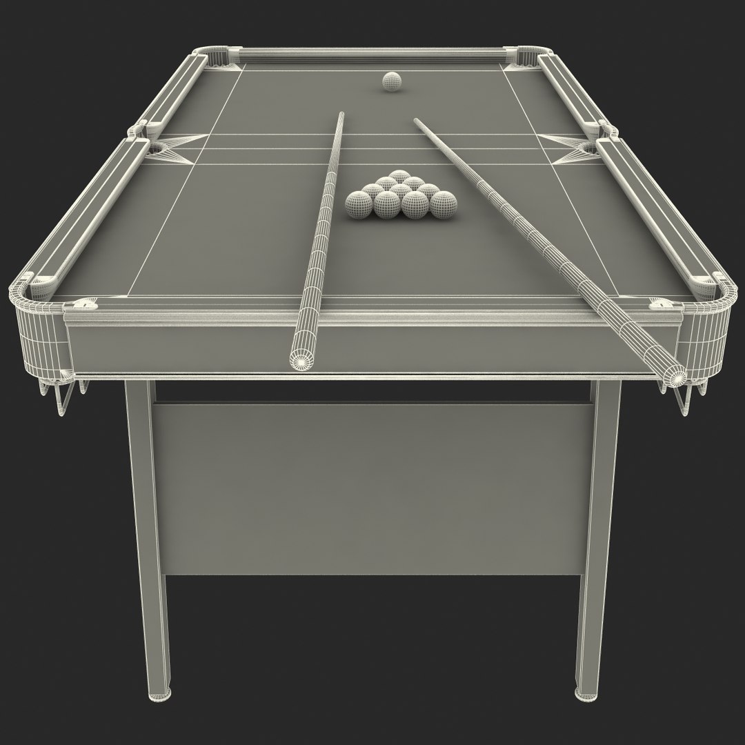 Snooker Table Powerglide Executive 3d Model