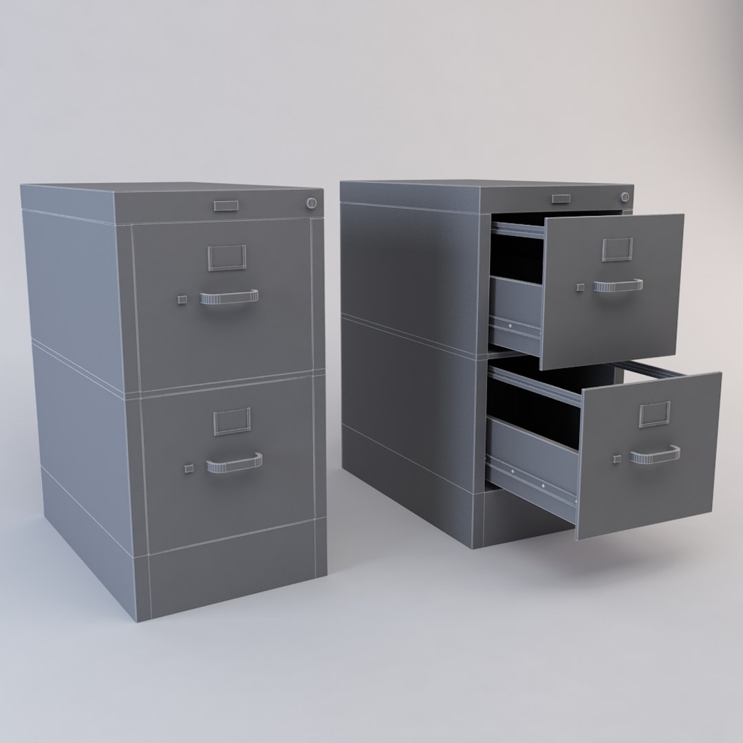 3d Max File Cabinet