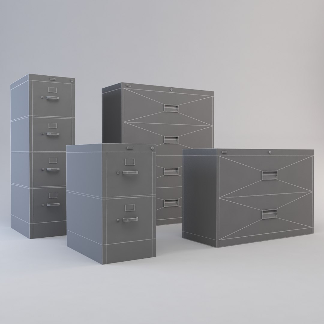 3d Max File Cabinet