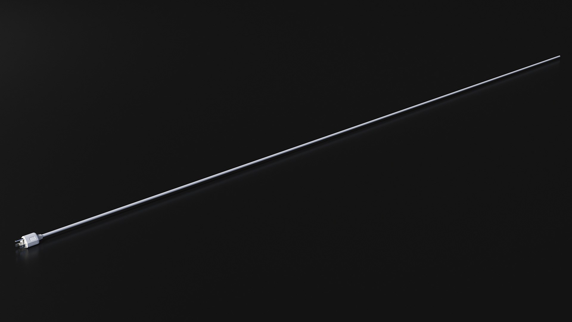 3D Model Type B Electric Plug White Rigged For Cinema 4D - TurboSquid ...