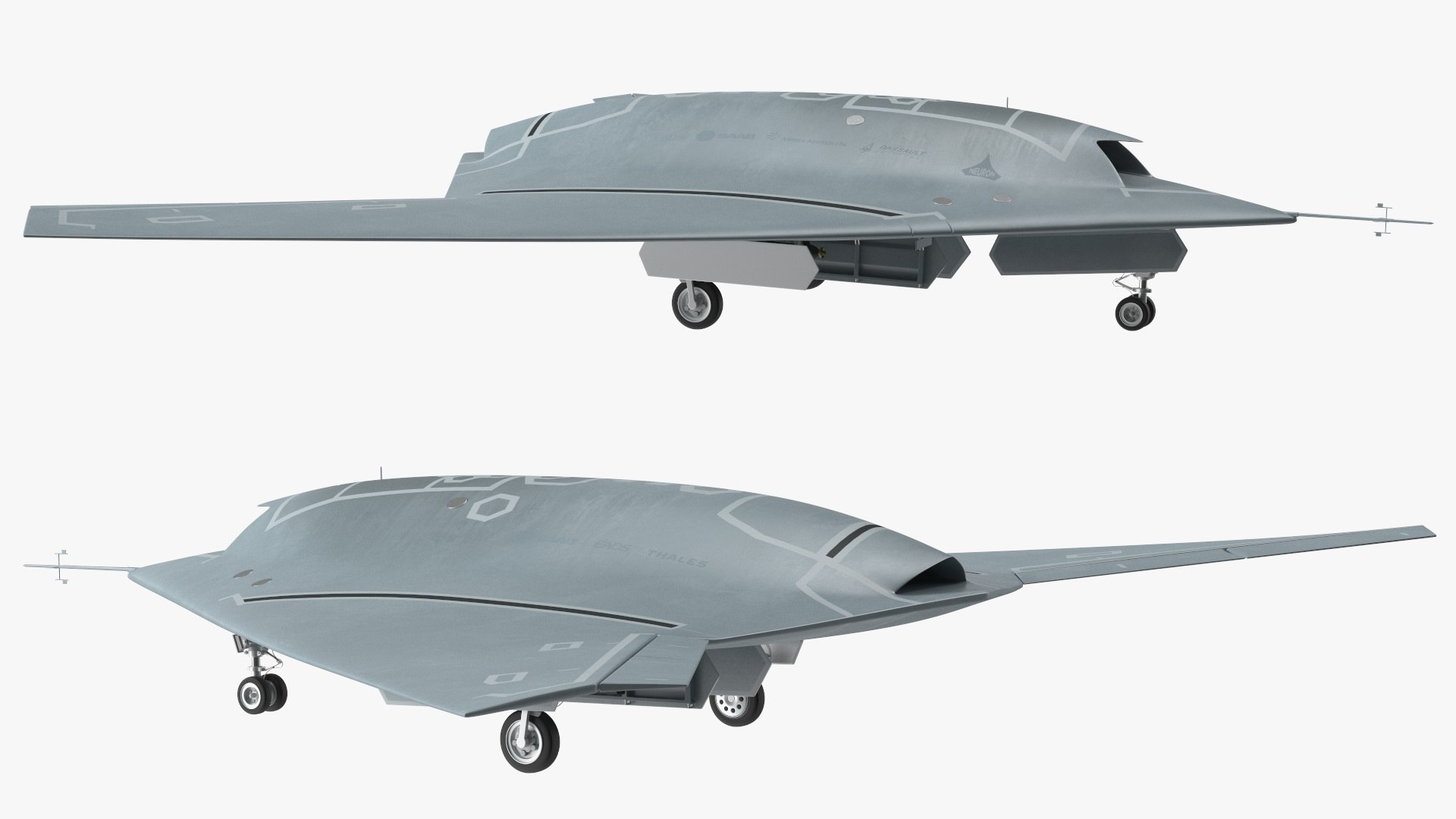 3D Model Stealth UCAV - TurboSquid 1987185
