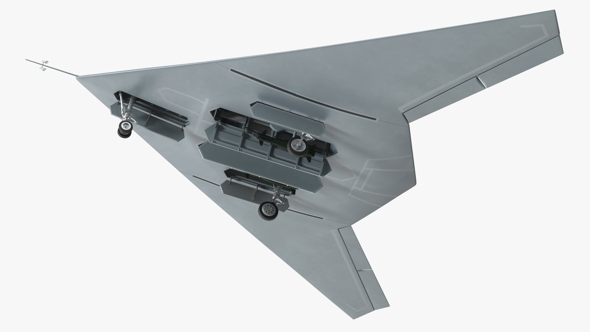 modelo 3d Stealth UCAV - TurboSquid 1987185