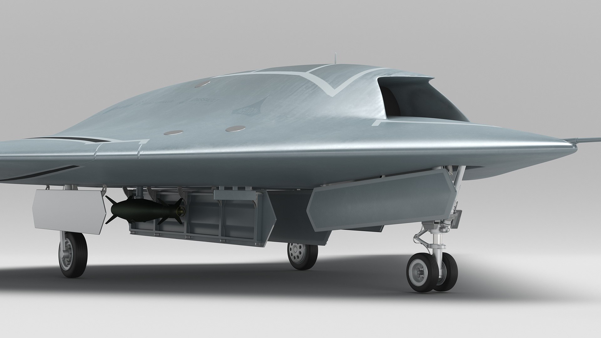 3D Model Stealth UCAV - TurboSquid 1987185