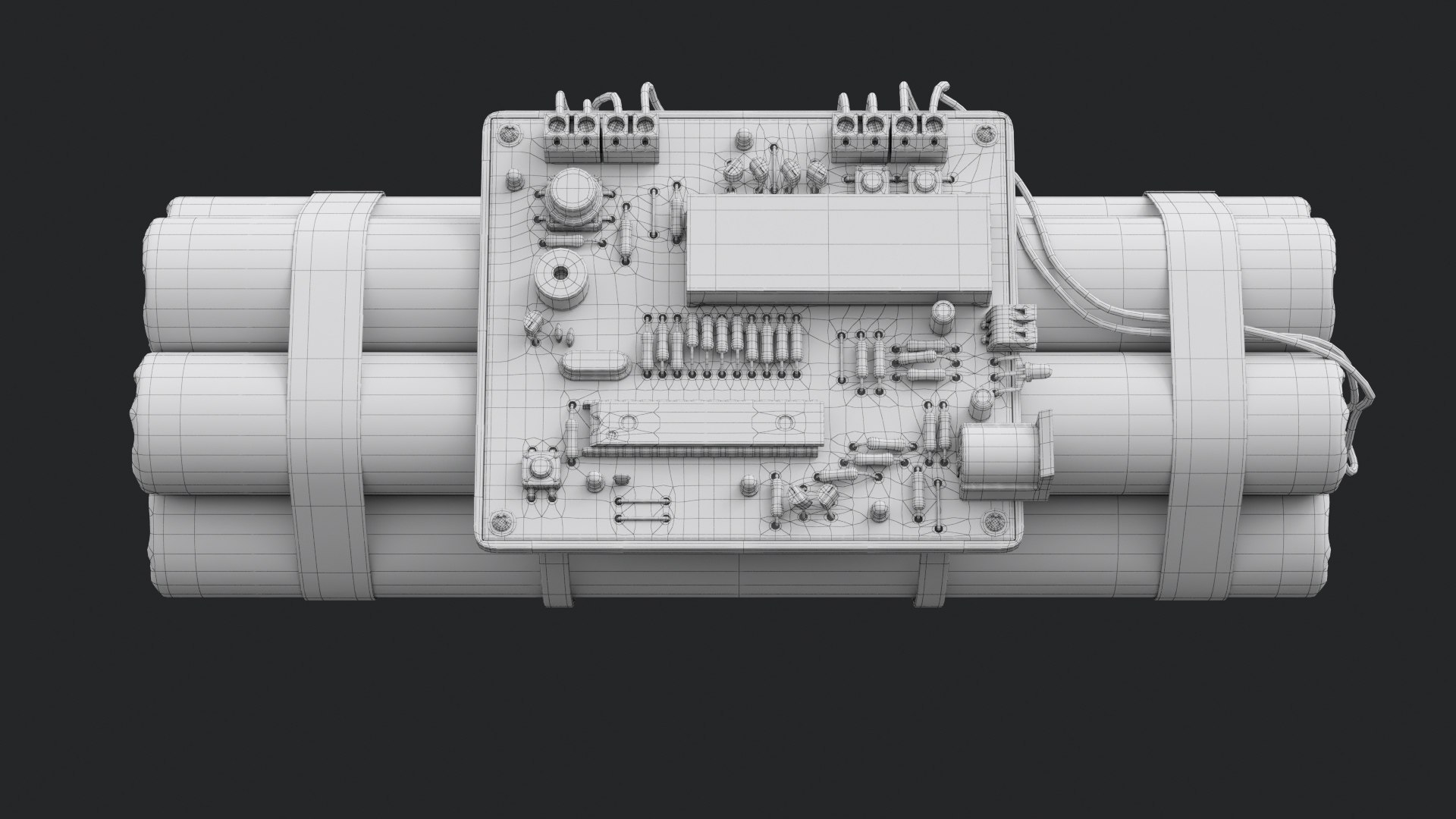 3D Bomb Time - TurboSquid 2088002