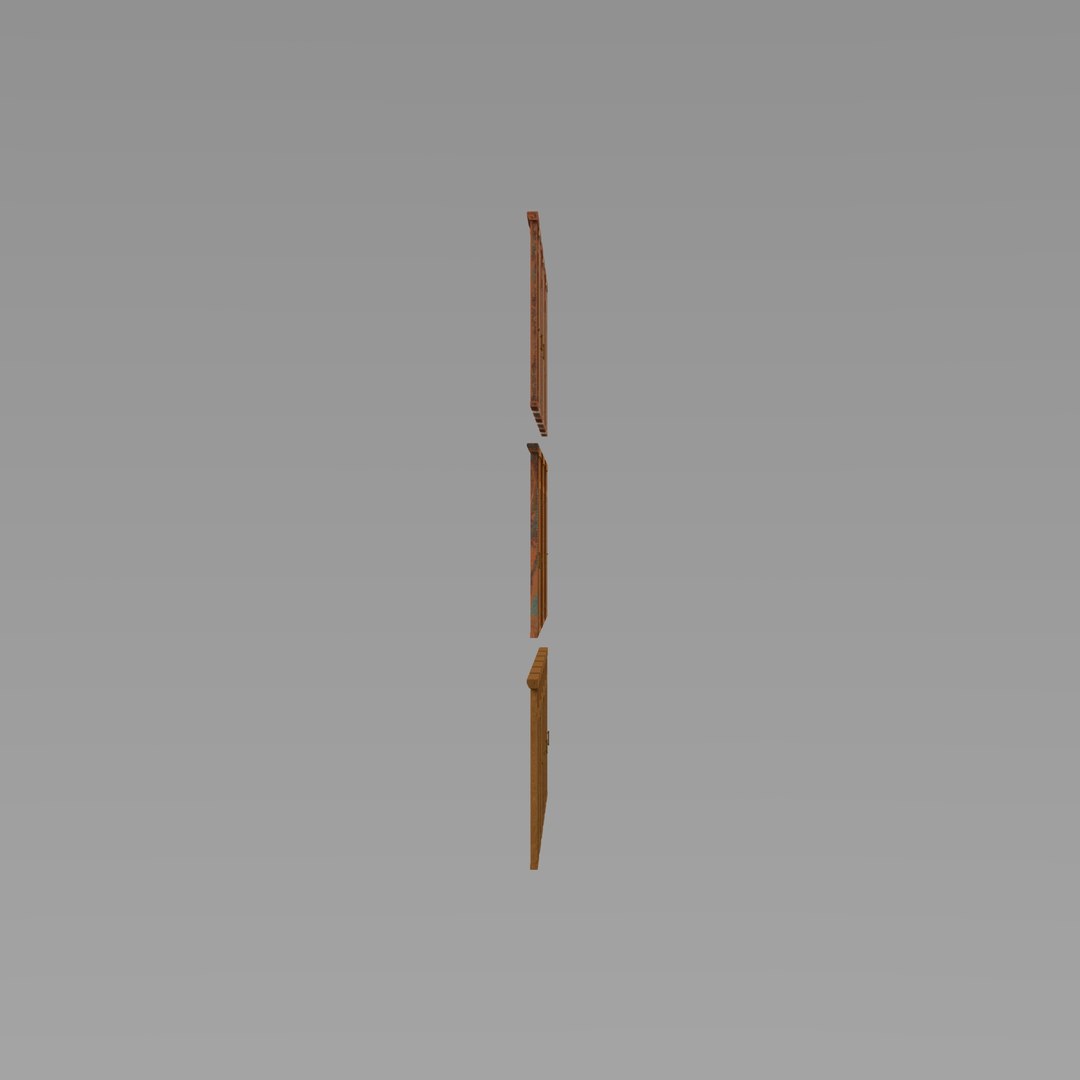 3D Balinese Door Pack Traditional Carved Entryways Model - TurboSquid ...