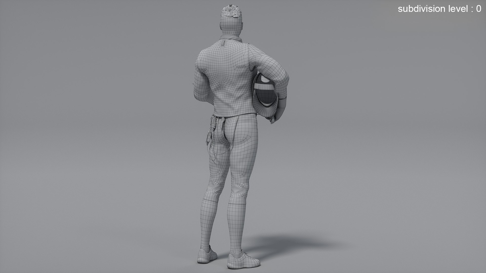 3D Male Fencer Foil Animated HQ - TurboSquid 2244476