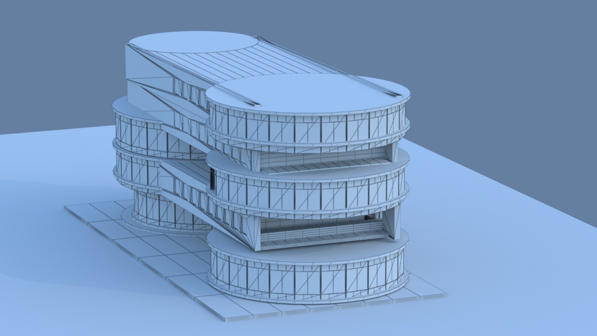 Building Public Universities School 3D Model - TurboSquid 1451902