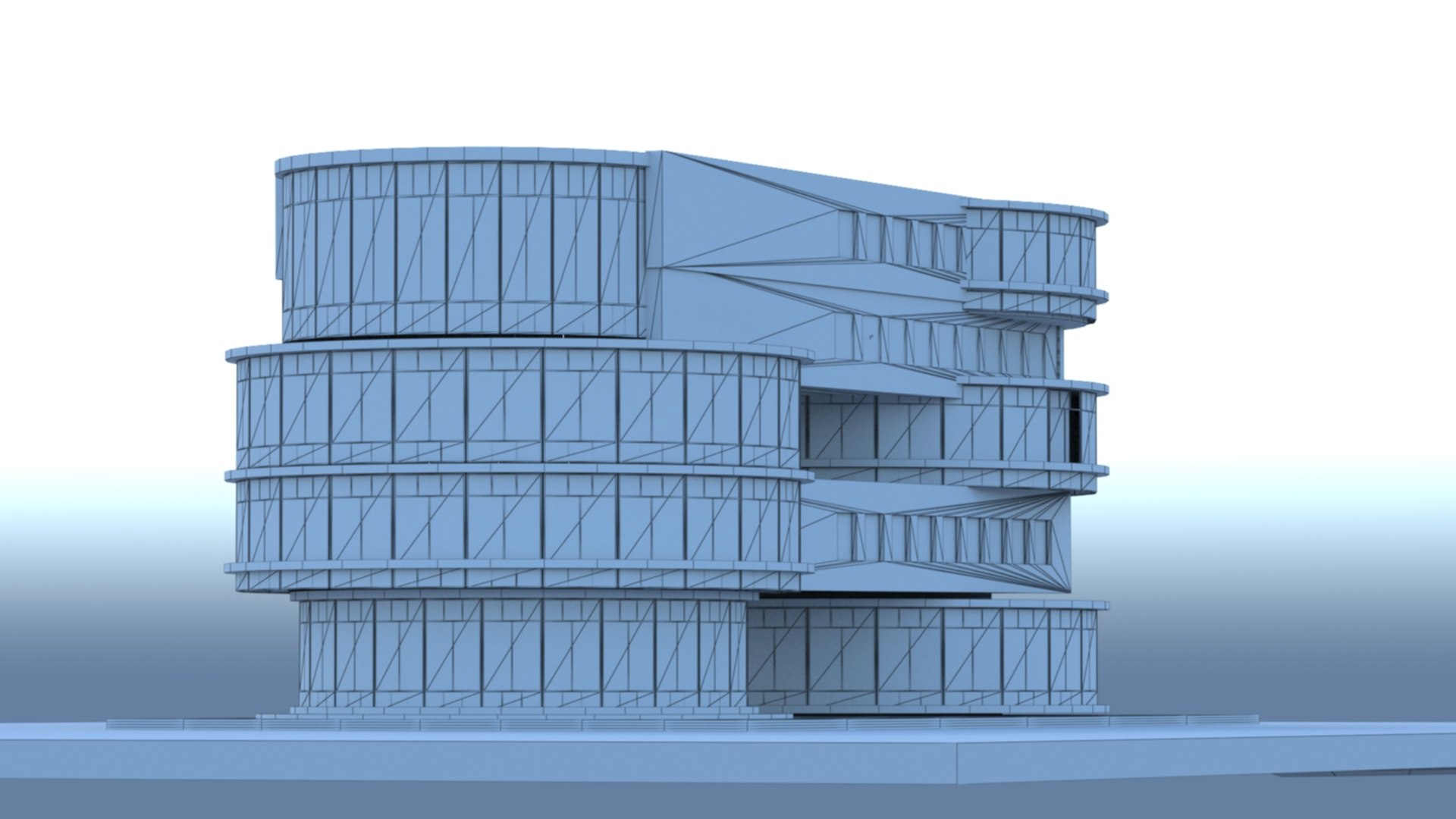 Building Public Universities School 3D Model - TurboSquid 1451902