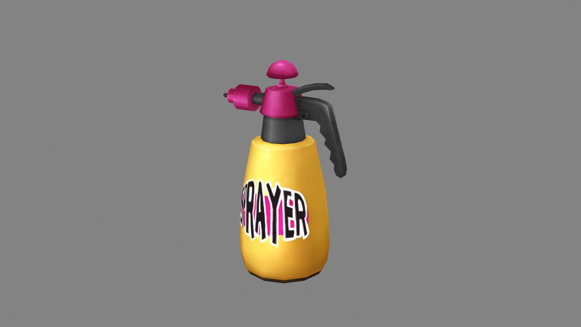 3D Cartoon Sprayer - TurboSquid 2108275