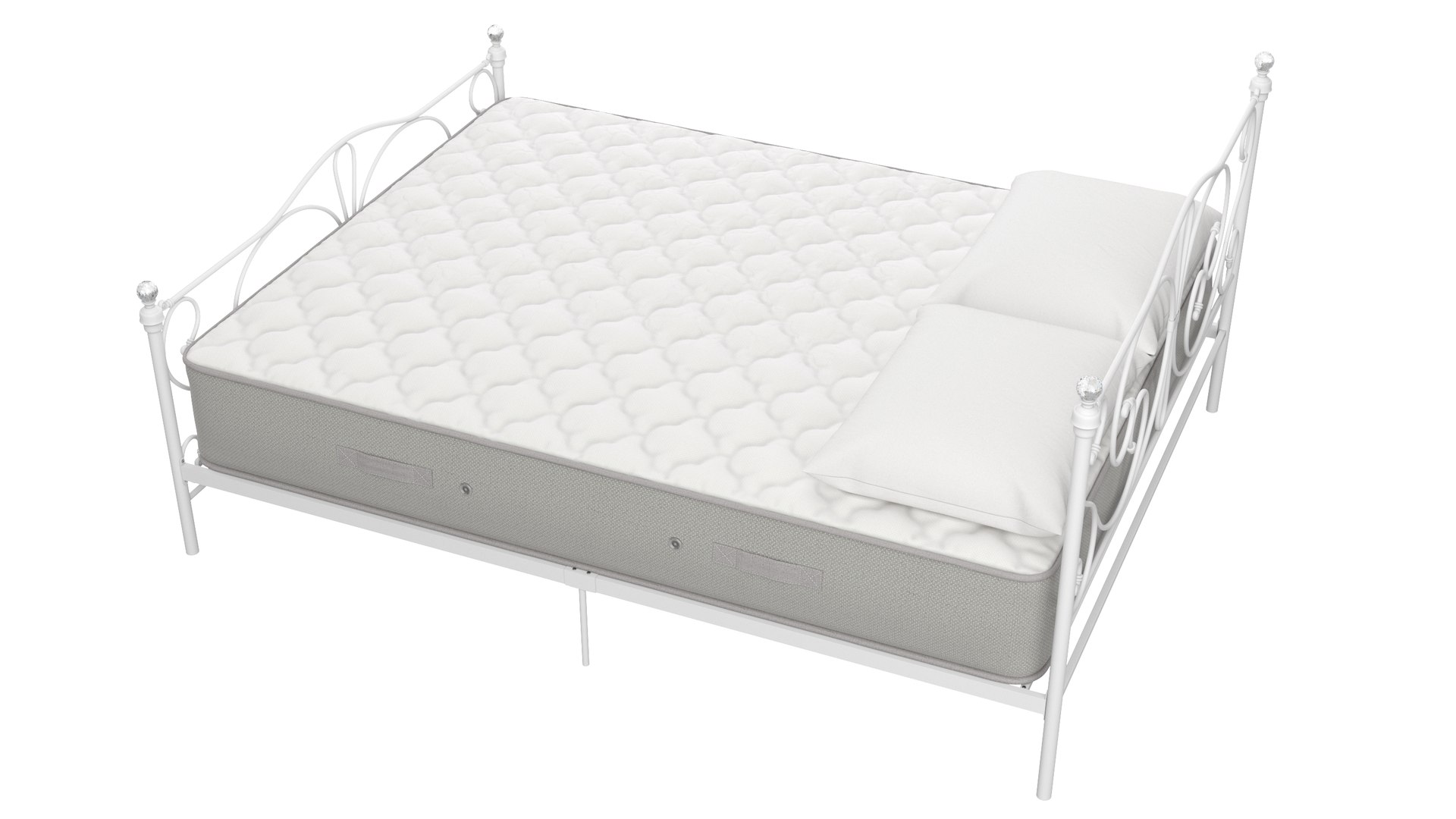 Queen Size Bed Model - TurboSquid 2046619