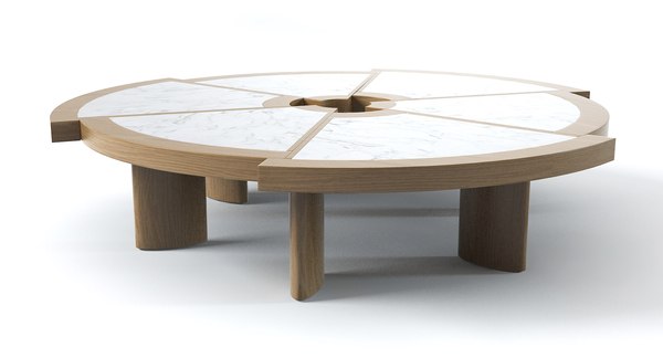 3d cassina rio table model