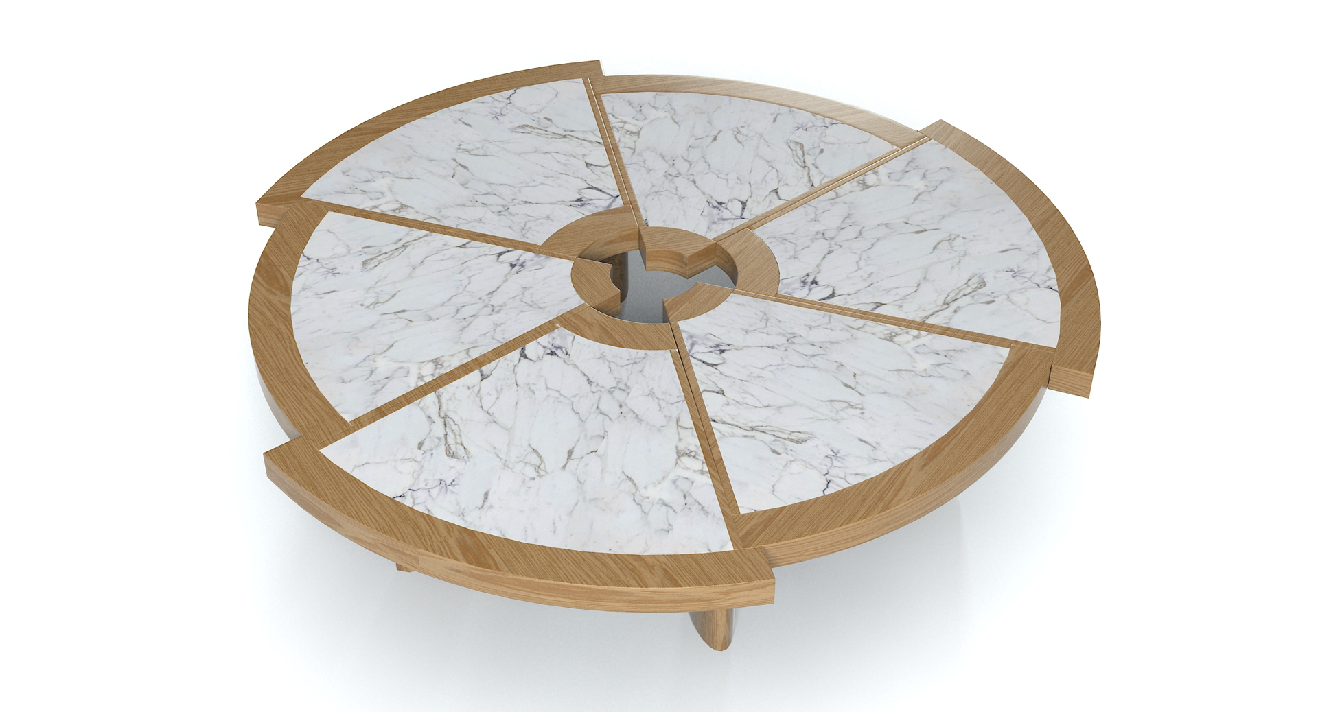 3d cassina rio table model