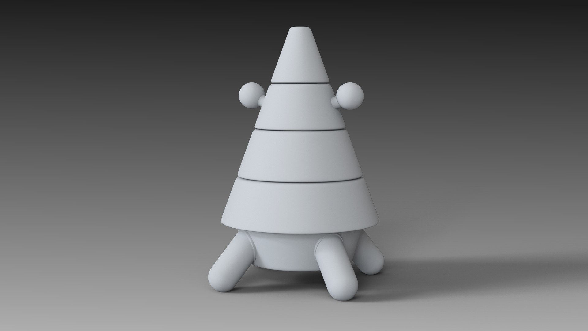 Toy Rocket Pyramid 3D - TurboSquid 1879039