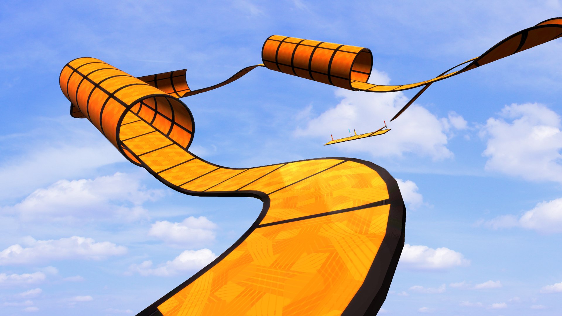 3D Impossible Tracks Platforms - TurboSquid 2082916