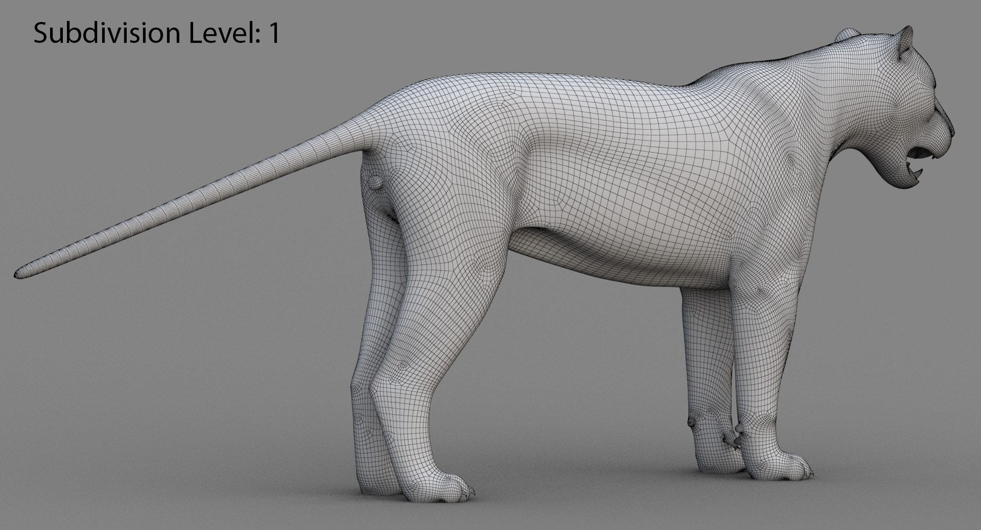 3D realistic tiger fur ornatrix model - TurboSquid 1229847