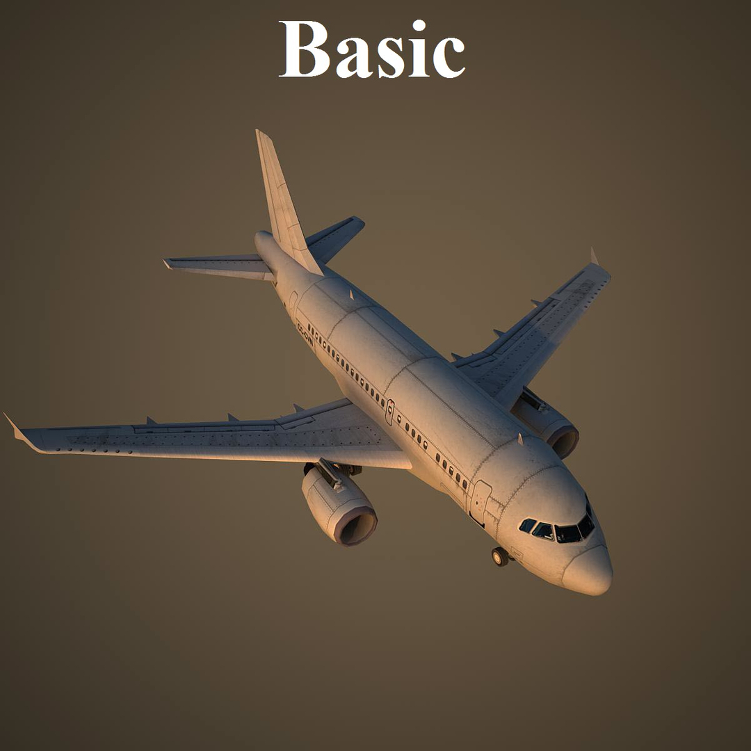 Airbus Basic 3d Max